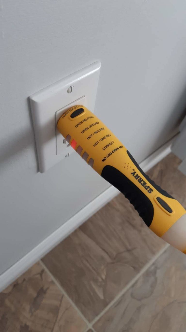 Check All Available Outlets on an Inspection - Dunn Right Inspections